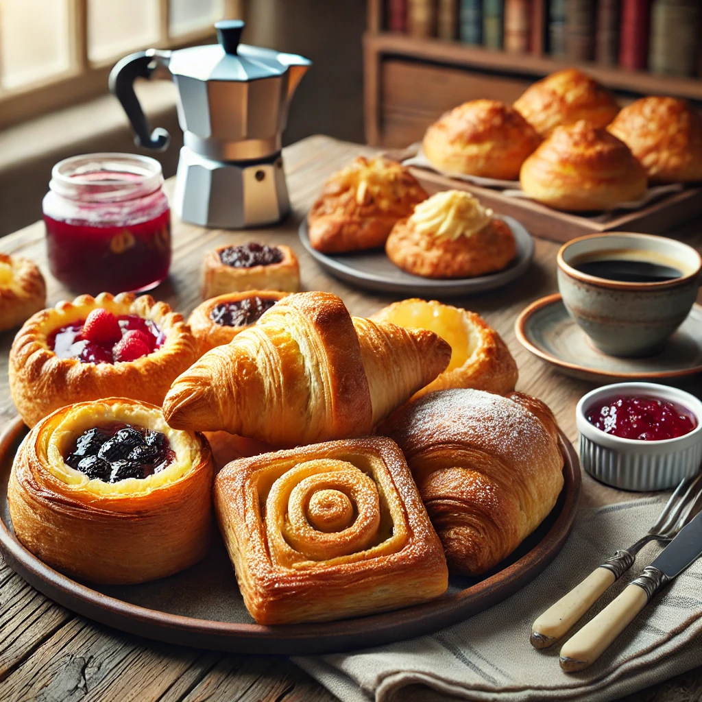 מתכון מקצועי למאפה דניש - הכנה ביתית שלב אחר שלב